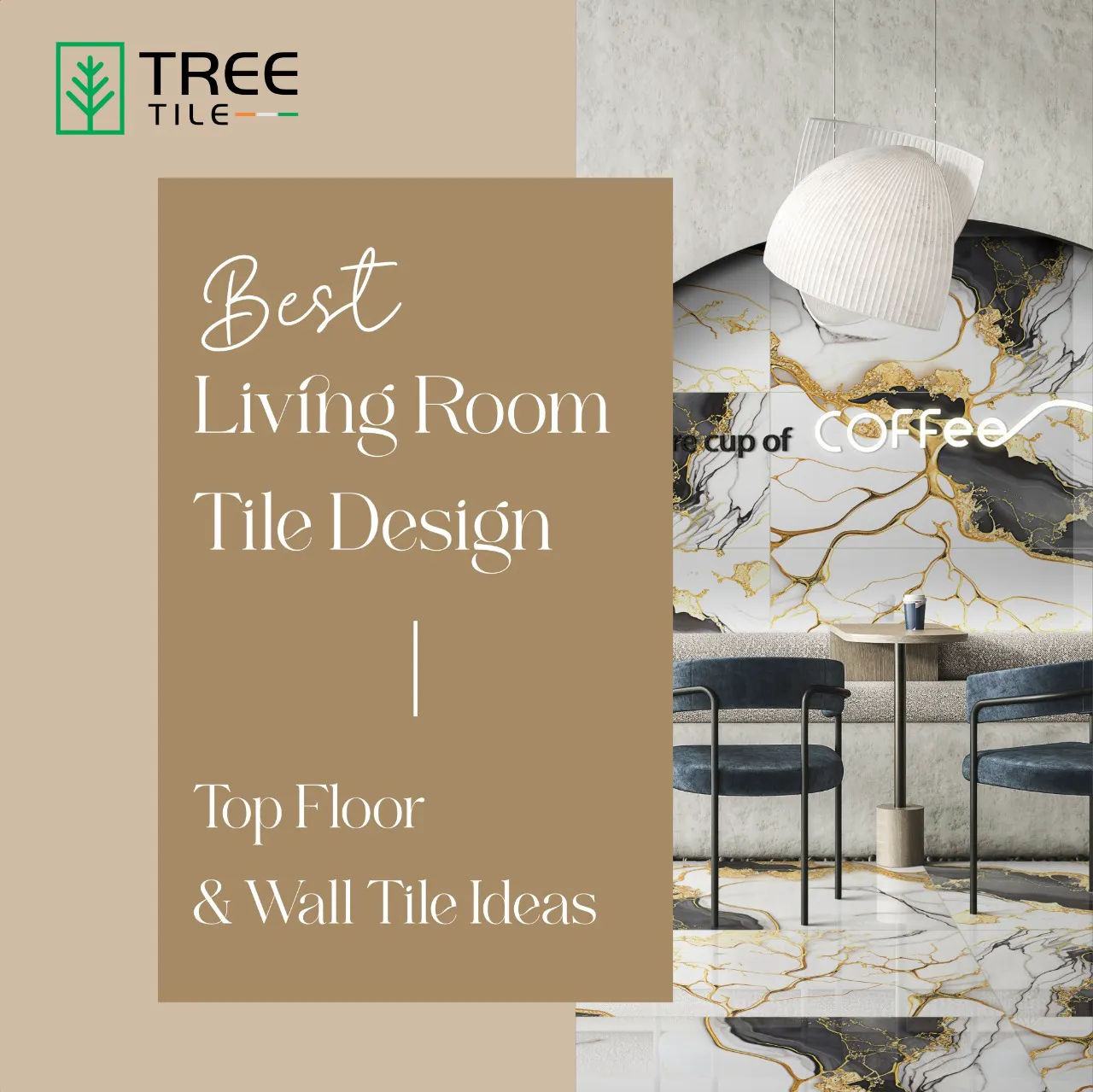 Best Living Room Tile Designs: Top Floor & Wall Tile Ideas - TreeTile